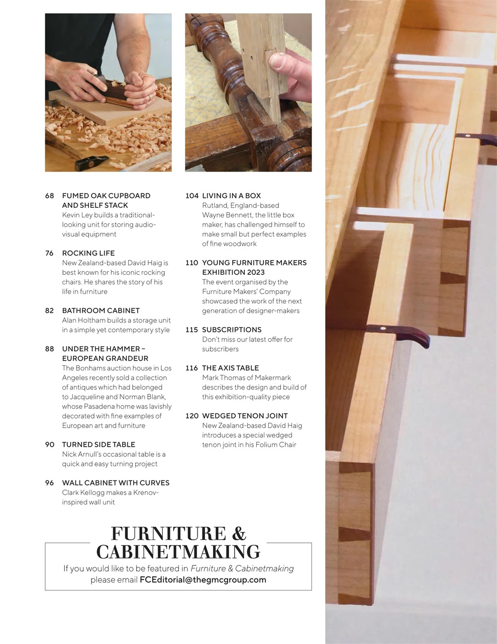 Furniture & Cabinetmaking Magazine - Issue 316 Subscriptions | Pocketmags