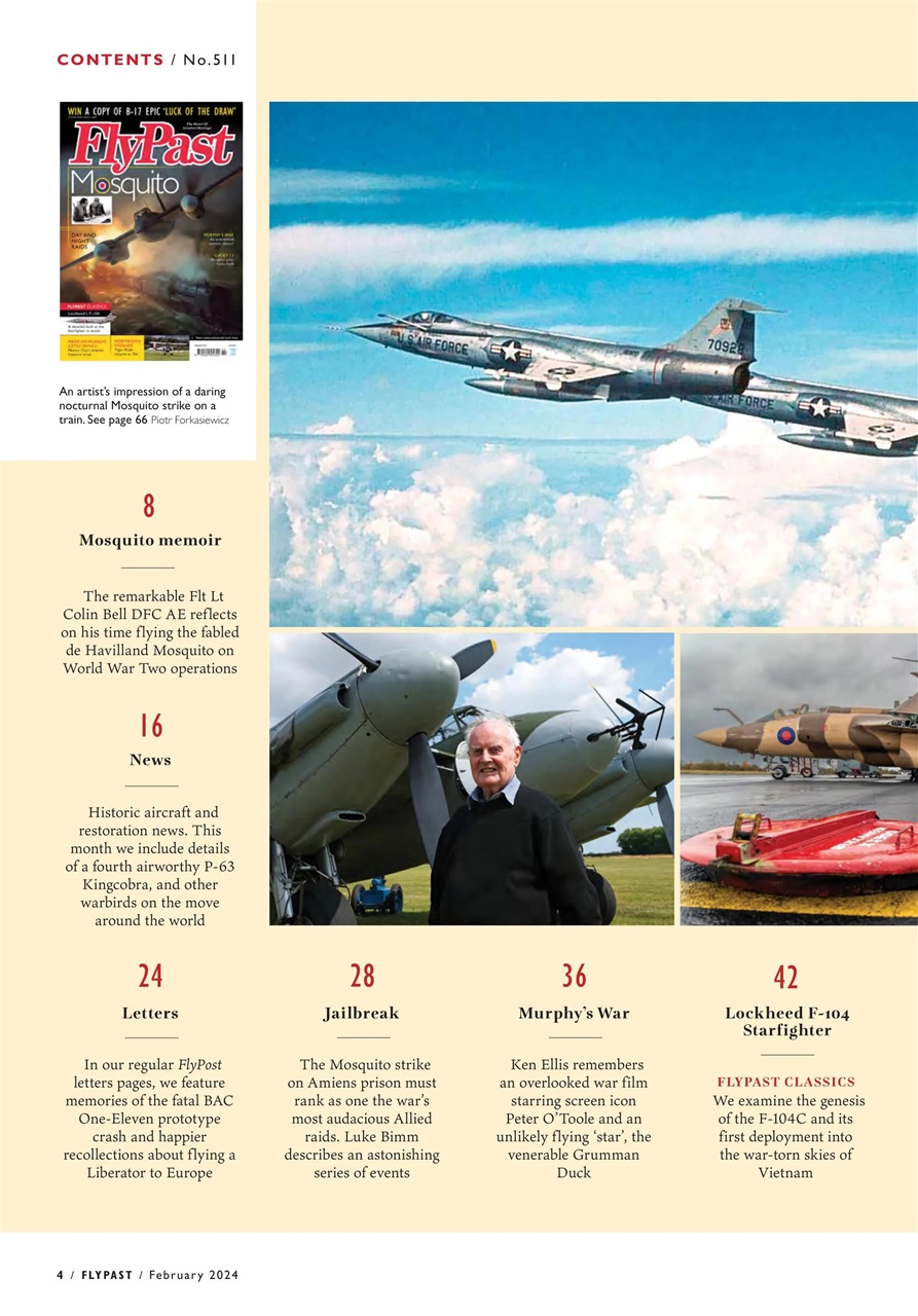 FlyPast Magazine - February 2024 Subscriptions | Pocketmags