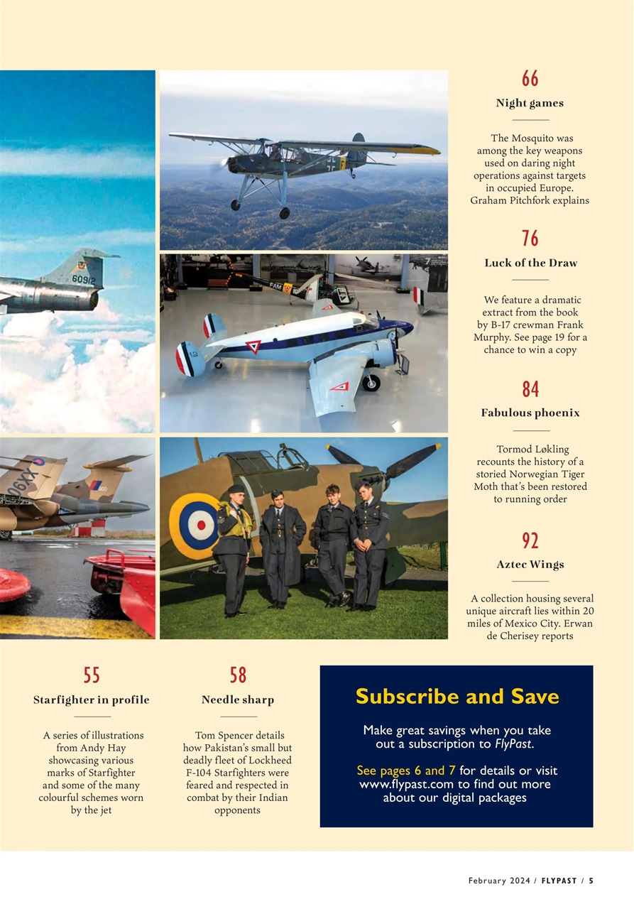 FlyPast Magazine - February 2024 Subscriptions | Pocketmags