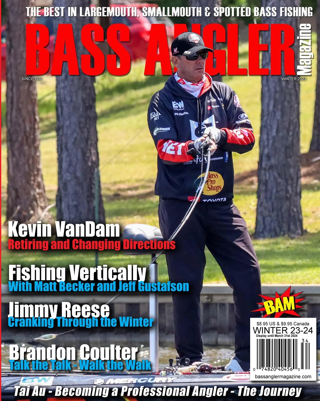 BASS ANGLER MAGAZINE - Winter 23 Back Issue