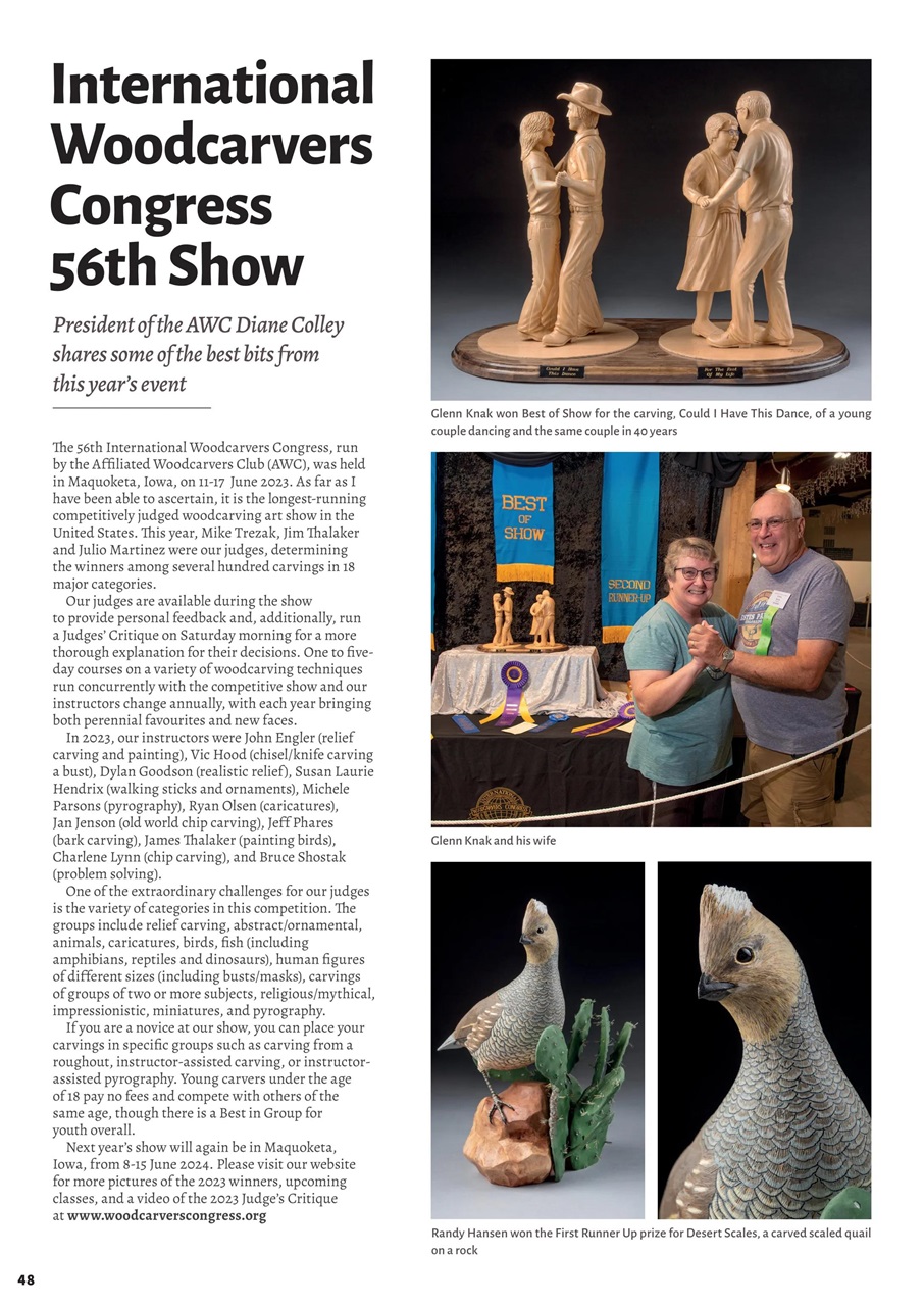 Woodcarving Magazine - Issue 198 Subscriptions | Pocketmags
