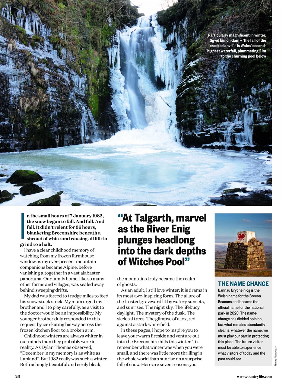 BBC Countryfile Magazine - January 2024 Back Issue