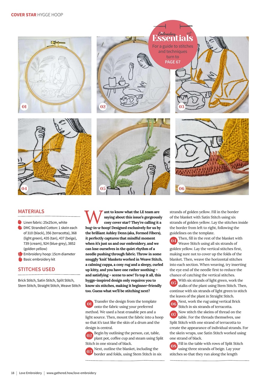 Love Embroidery Magazine - Issue 48 Subscriptions | Pocketmags