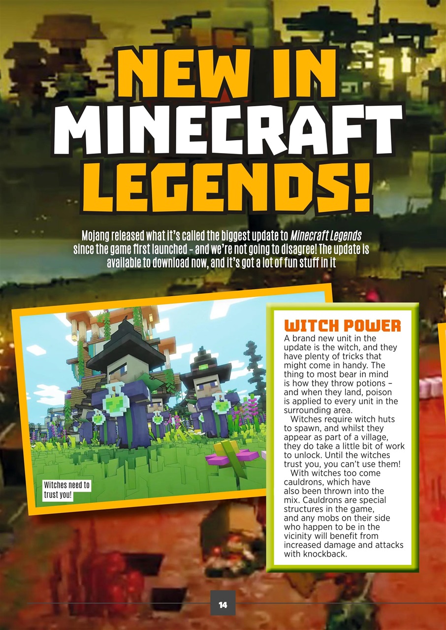 Minecraft World Magazine Subscriptions and Issue 113 Issue