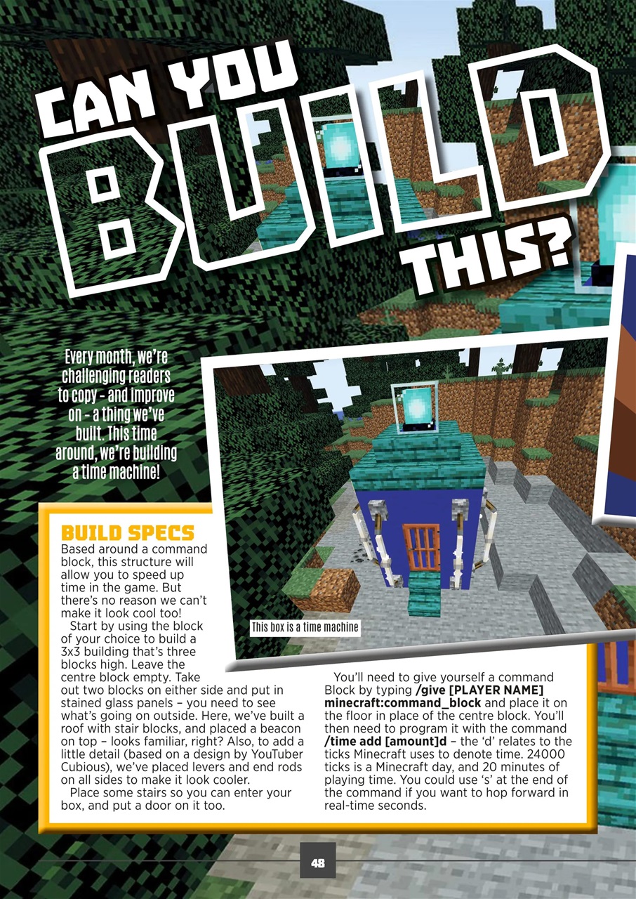 Minecraft World Magazine Subscriptions and Issue 113 Issue