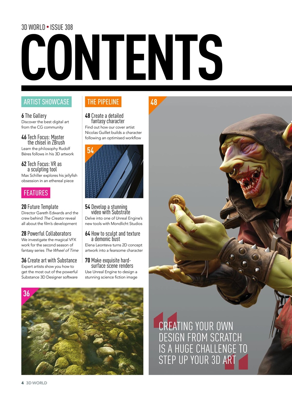 3D World Magazine - February 2024 Subscriptions | Pocketmags