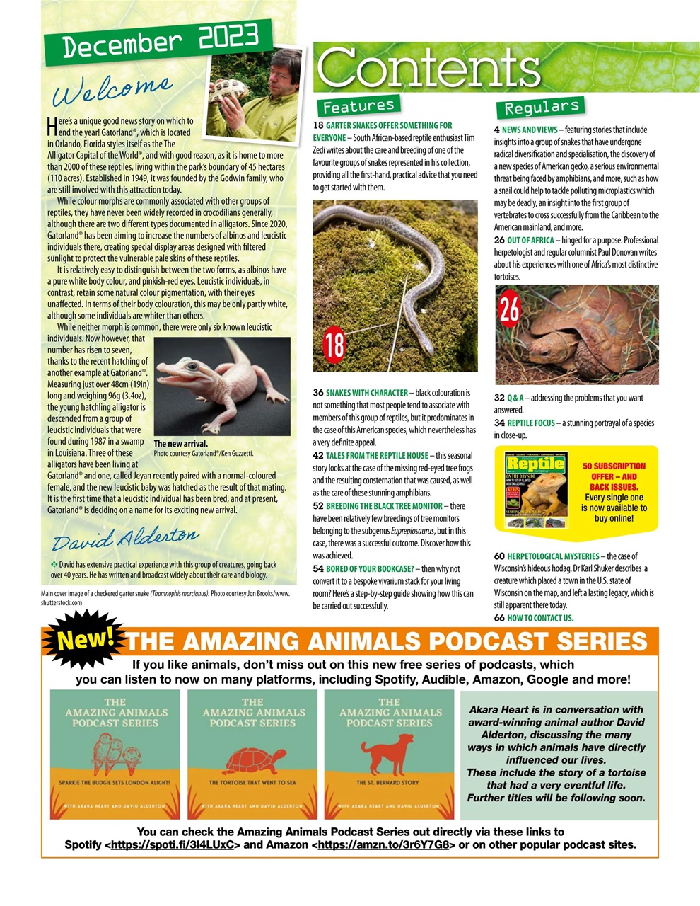 Practical Reptile Keeping Magazine - December 2023 Back Issue
