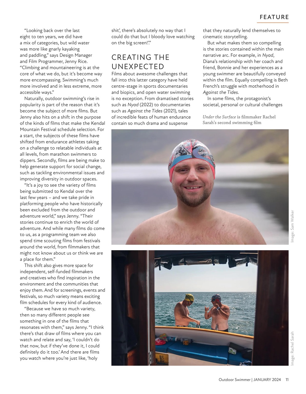 Outdoor Swimmer Magazine - January 24 Subscriptions | Pocketmags