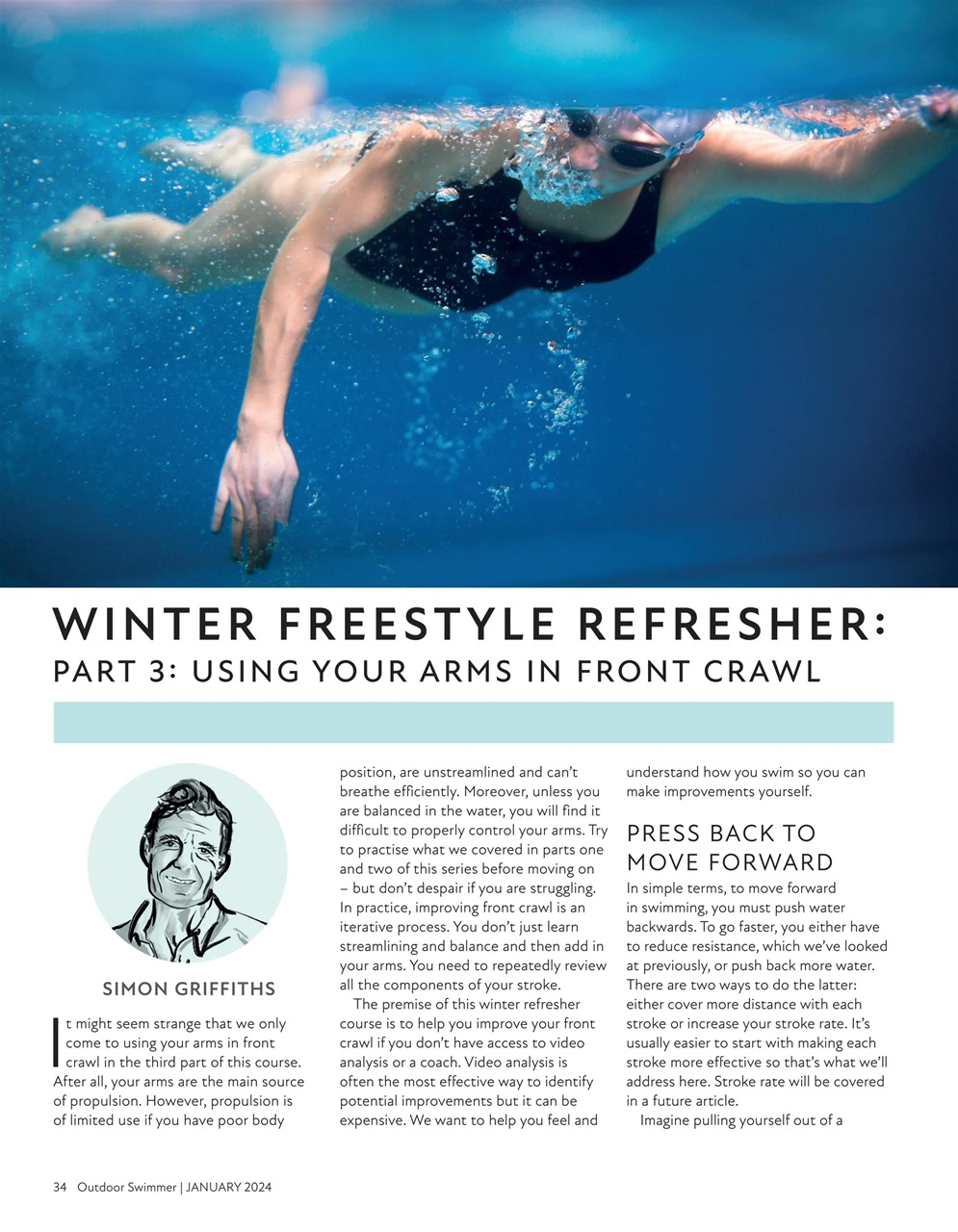 Outdoor Swimmer Magazine - January 24 Subscriptions | Pocketmags