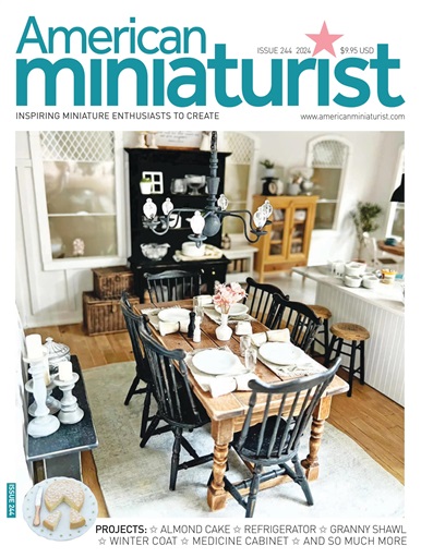American Miniaturist Magazine - Issue 244 Subscriptions | Pocketmags