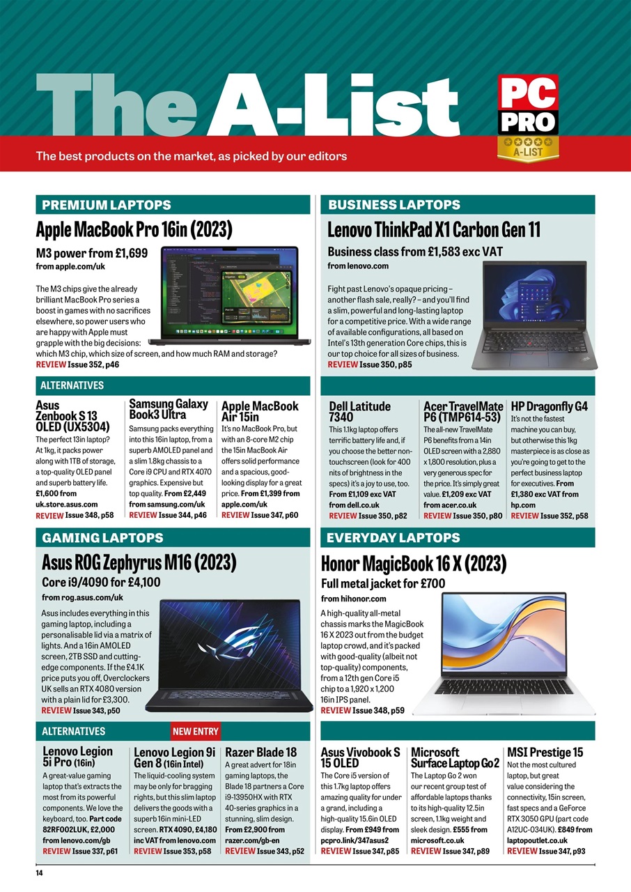 PC Pro Magazine - February 2024 Subscriptions | Pocketmags