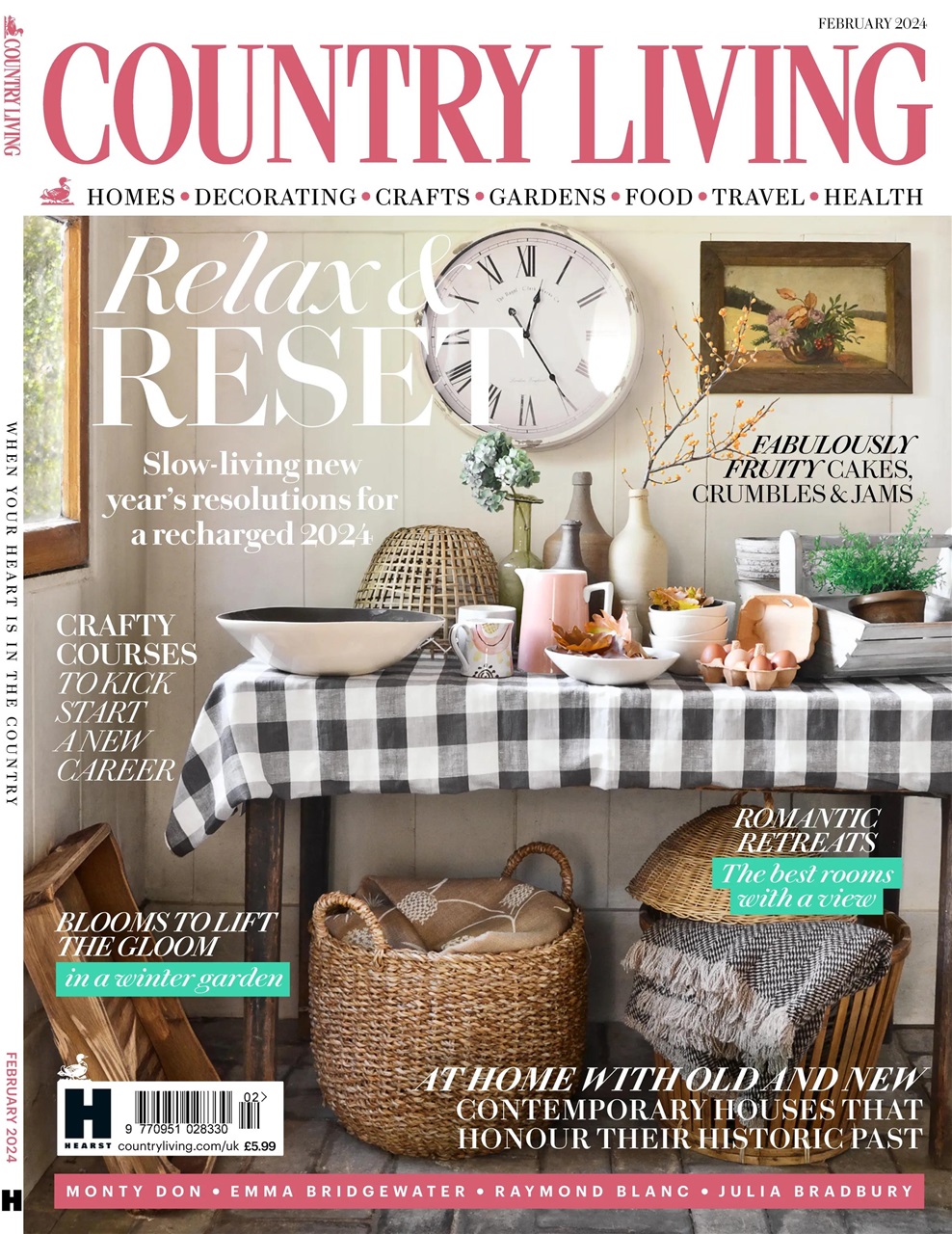 Country Living Magazine - Feb-24 Subscriptions | Pocketmags
