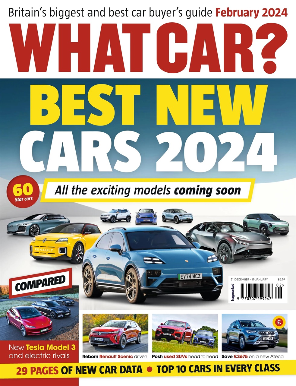 What Car? Magazine - Feb-24 Subscriptions | Pocketmags