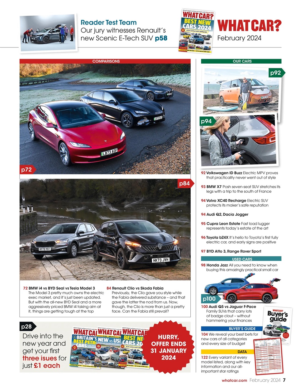 What Car? Magazine - Feb-24 Subscriptions | Pocketmags