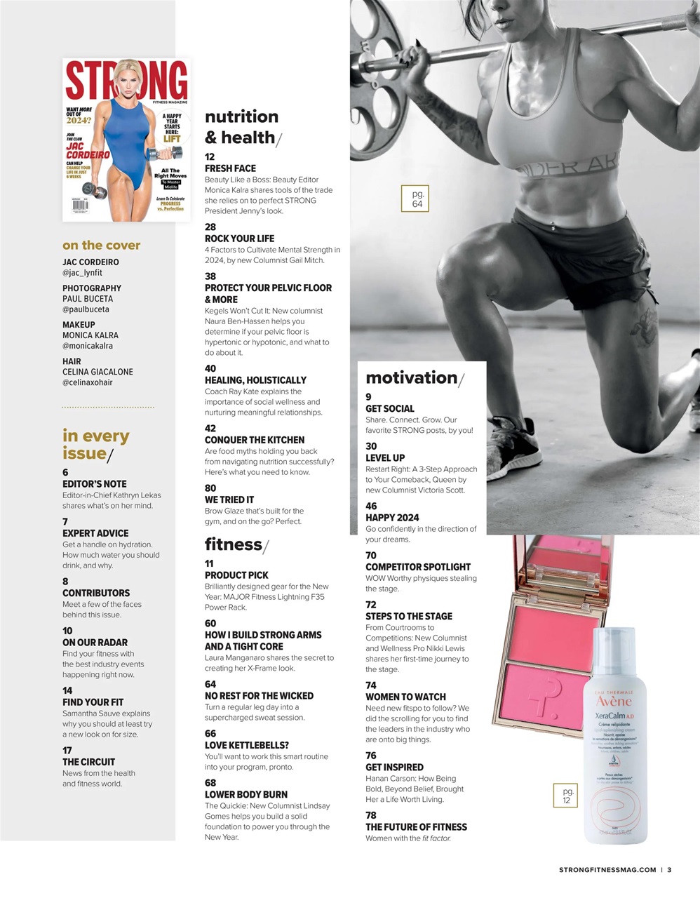 Strong Fitness Magazine - Jan/Feb 2024 Subscriptions | Pocketmags
