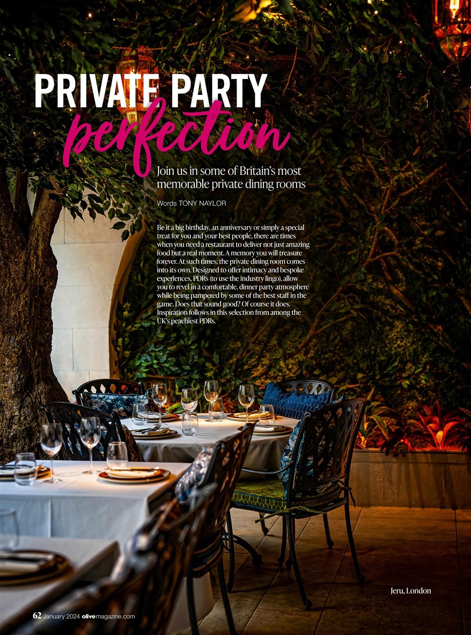 Olive Magazine - January 2024 Subscriptions | Pocketmags