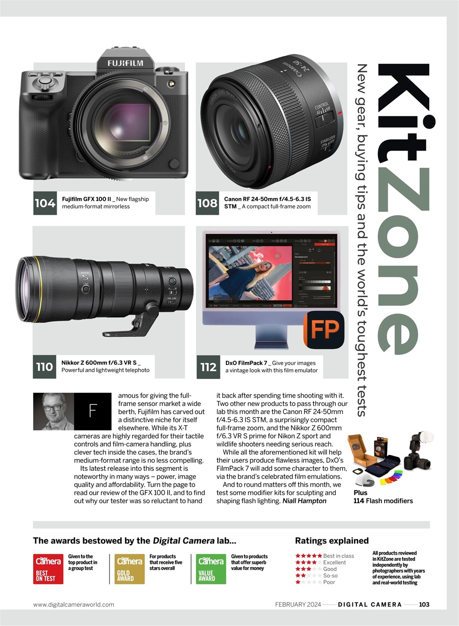 Digital Camera Magazine - February 2024 Subscriptions | Pocketmags