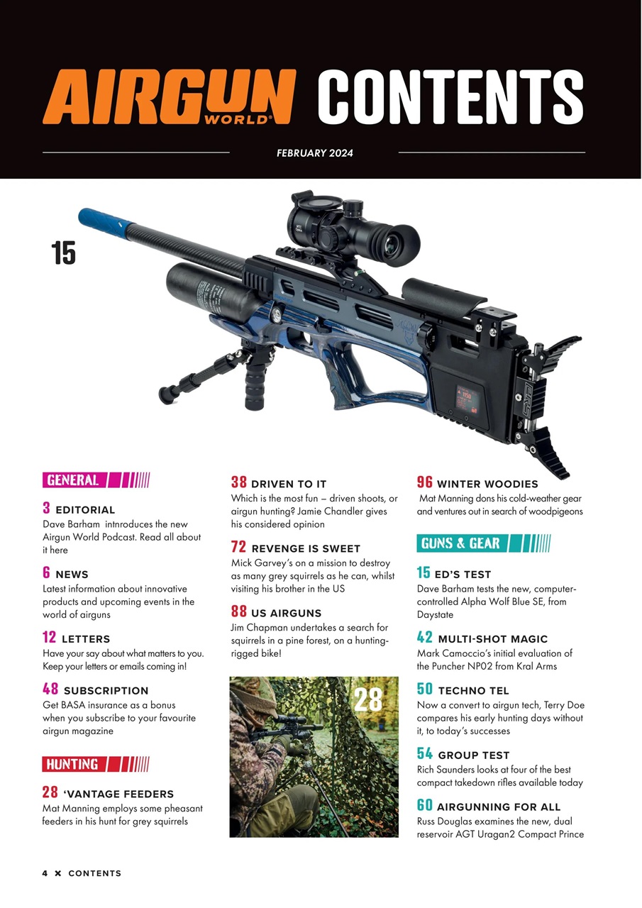 Airgun World Magazine - February 2024 Subscriptions | Pocketmags