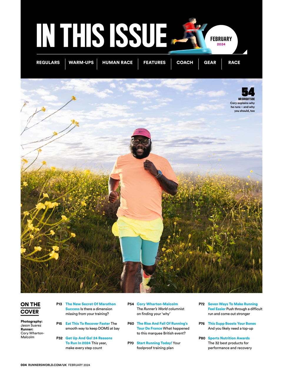 Runner's World Magazine - Feb-24 Subscriptions | Pocketmags