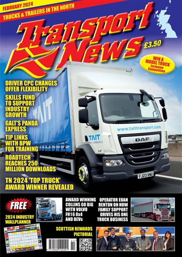 Transport News Magazine - Transport News February 2024 Subscriptions ...
