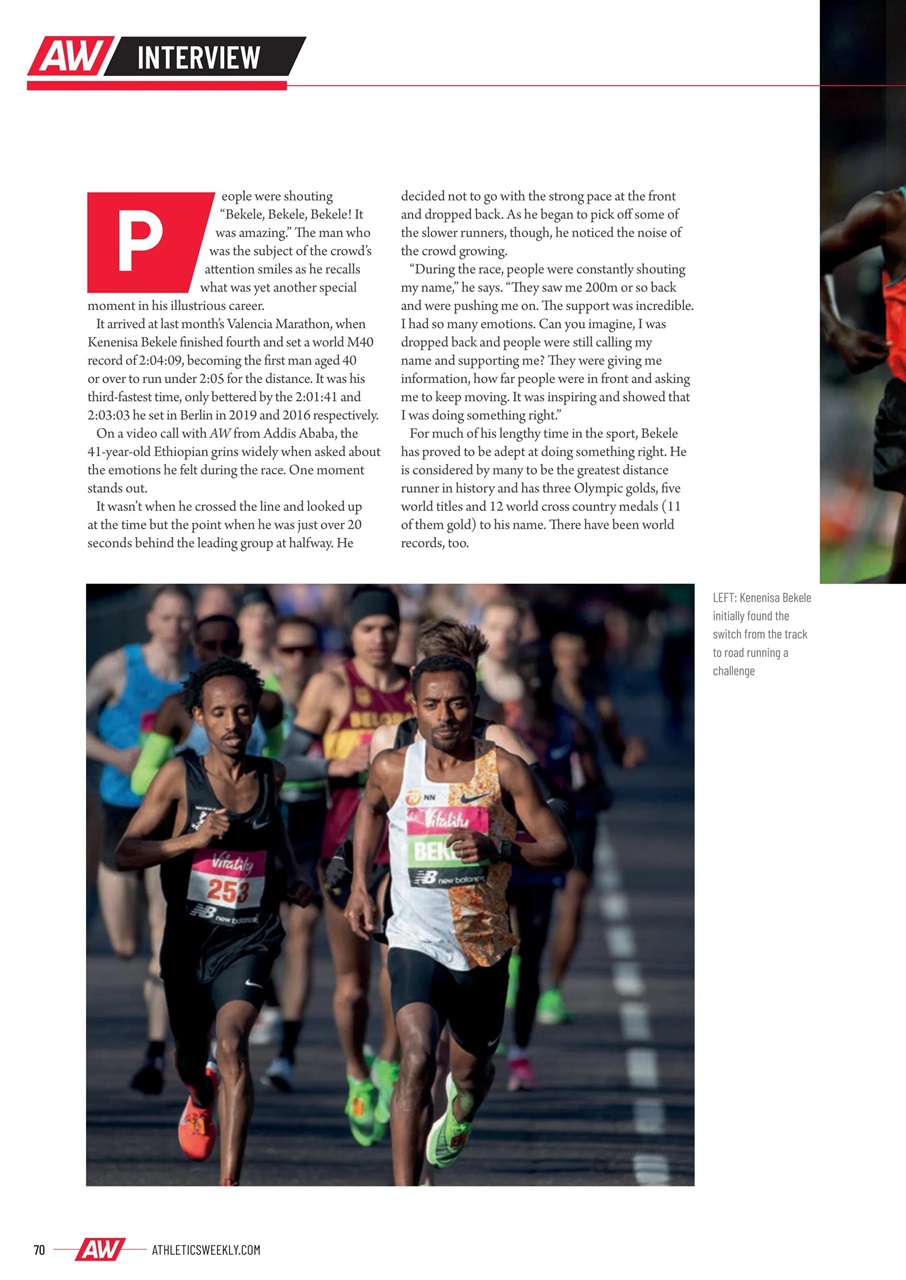 AW – Athletics Weekly Magazine - AW January 2024 Subscriptions | Pocketmags