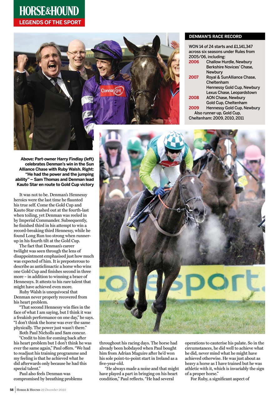 Horse & Hound Magazine - 29 December 2023 Back Issue
