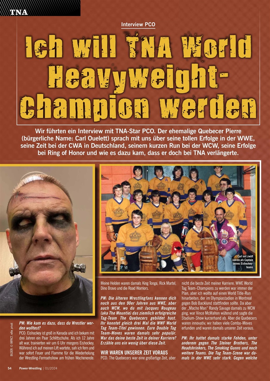 Power-Wrestling Magazine - 01/2024 Back Issue