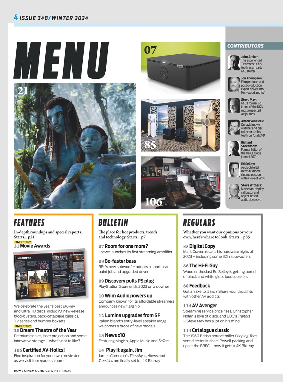 Home Cinema Choice Magazine - Winter-YB 2023 Subscriptions | Pocketmags