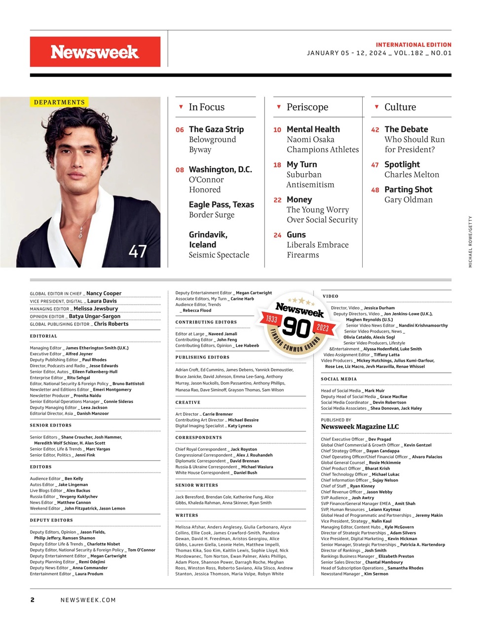 Newsweek International Magazine - Jan 05-12 2024 Subscriptions | Pocketmags