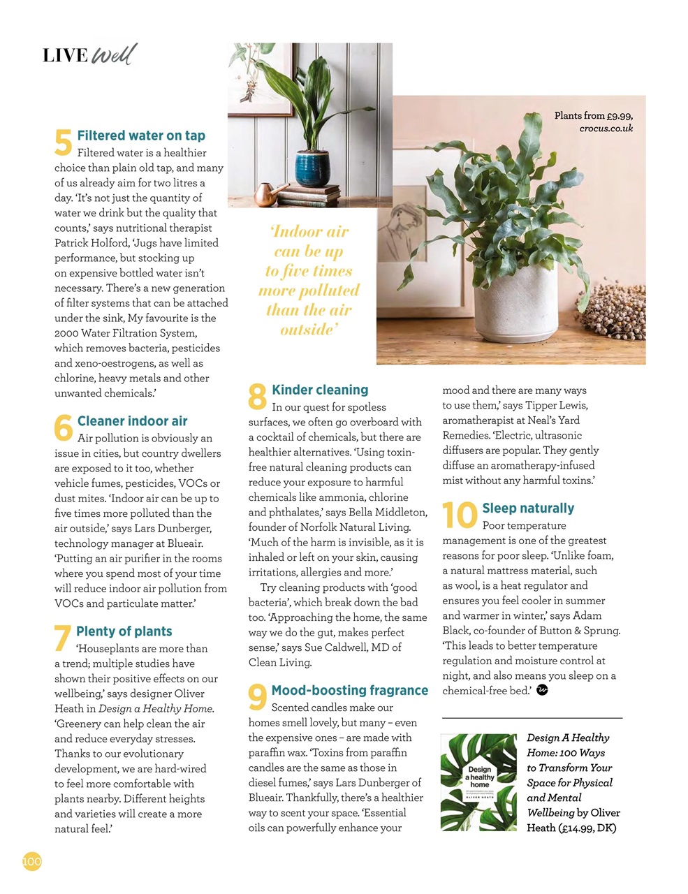 Liz Earle Wellbeing Magazine - Jan/Feb 2024 Back Issue