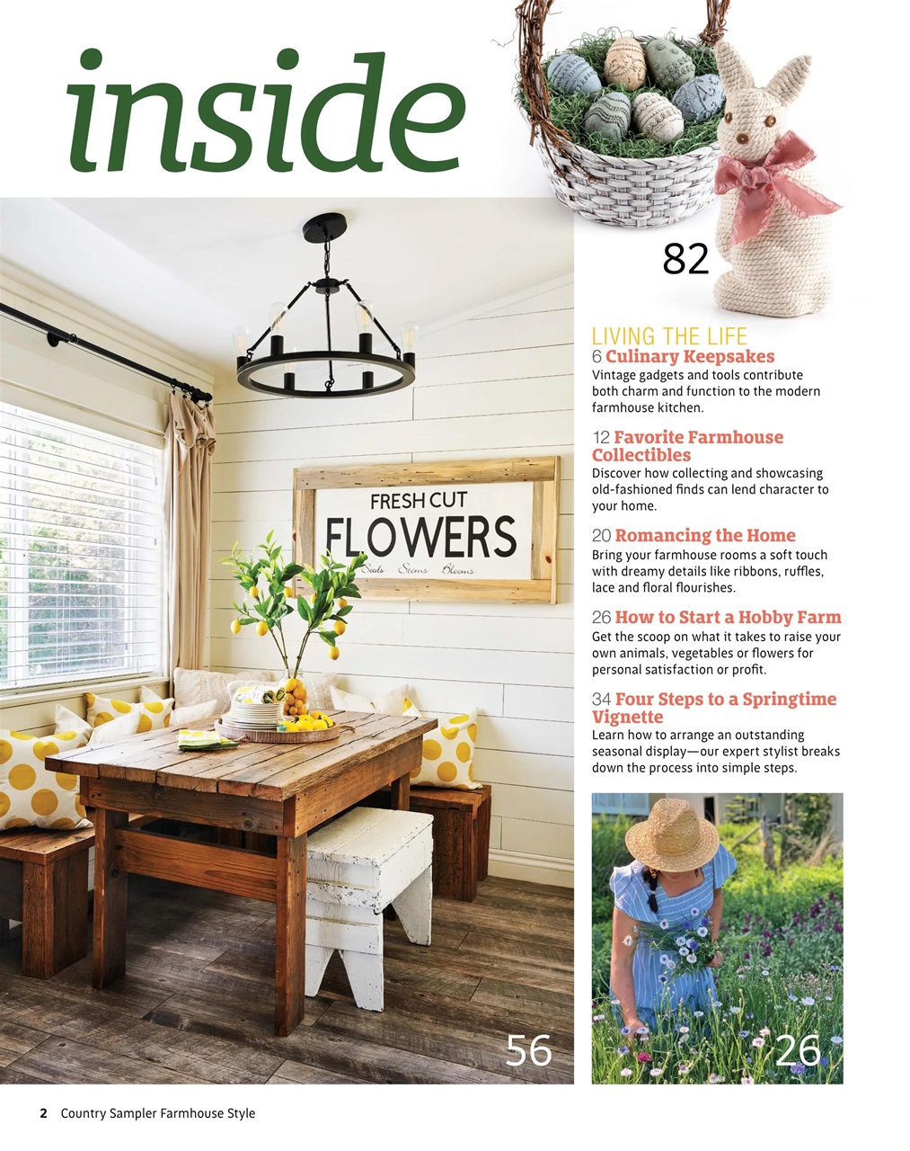Farmhouse Style Magazine Subscriptions and Spring 2024 Issue | Pocketmags