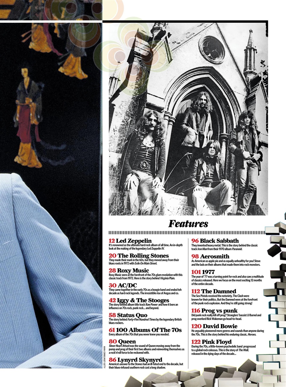 Music Magazine - Classic Rock Special: Legends of the 70s Sixth Edition ...