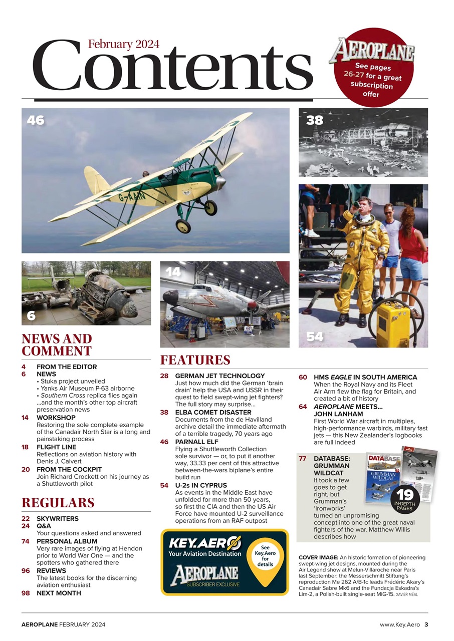 Aeroplane Magazine - February 2024 Back Issue
