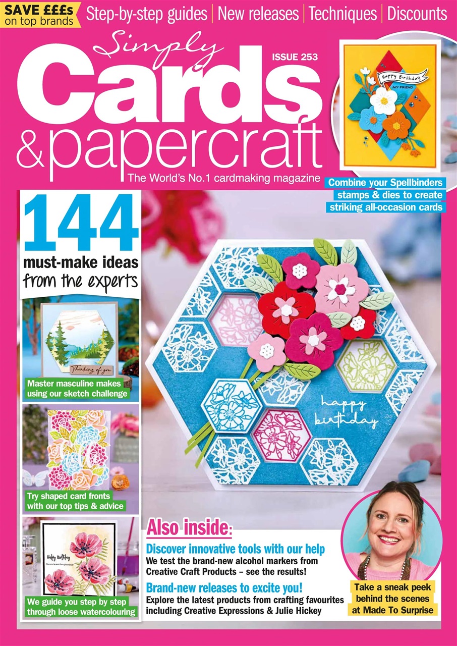 Simply Cards & Papercraft Magazine - Issue 253 Subscriptions | Pocketmags