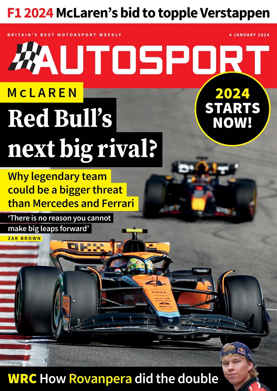 Autosport Magazine - 04 Jan 2024 Edición anterior