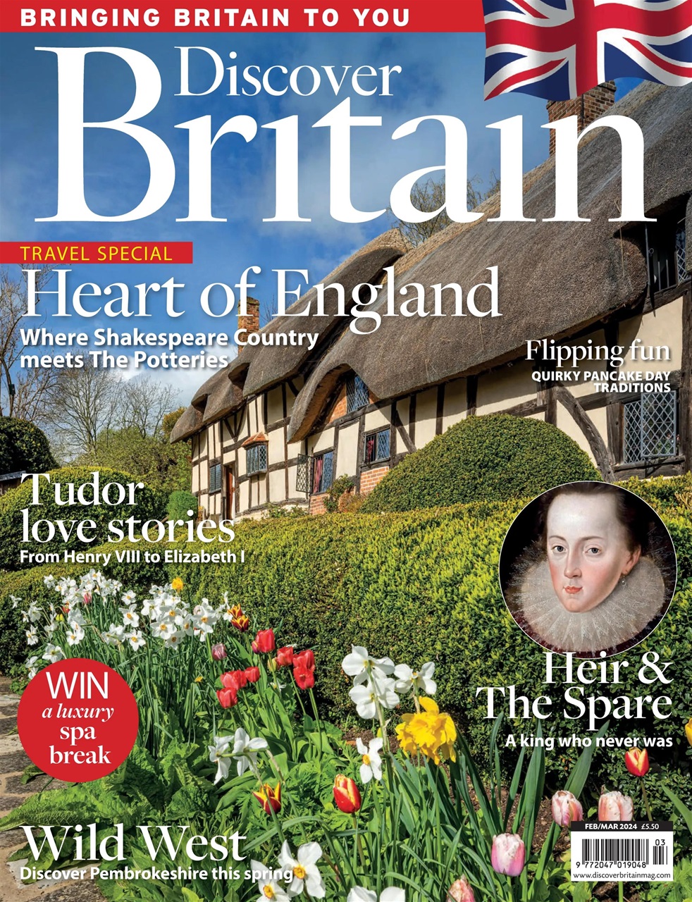 Discover Britain Magazine - Feb/Mar 2024 Subscriptions | Pocketmags