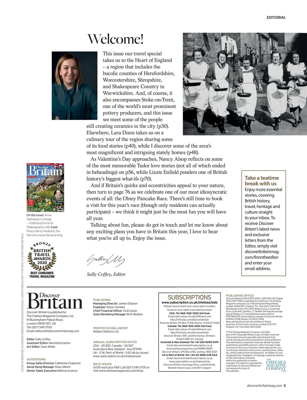 Discover Britain Magazine - Feb/Mar 2024 Subscriptions | Pocketmags