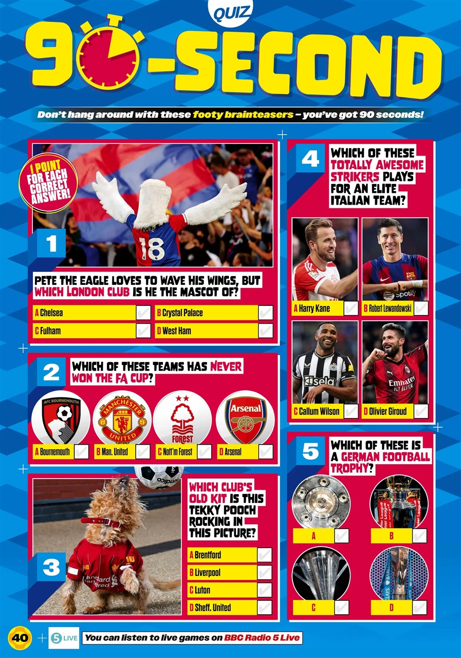 Match of the Day Magazine - Issue 693 Subscriptions | Pocketmags