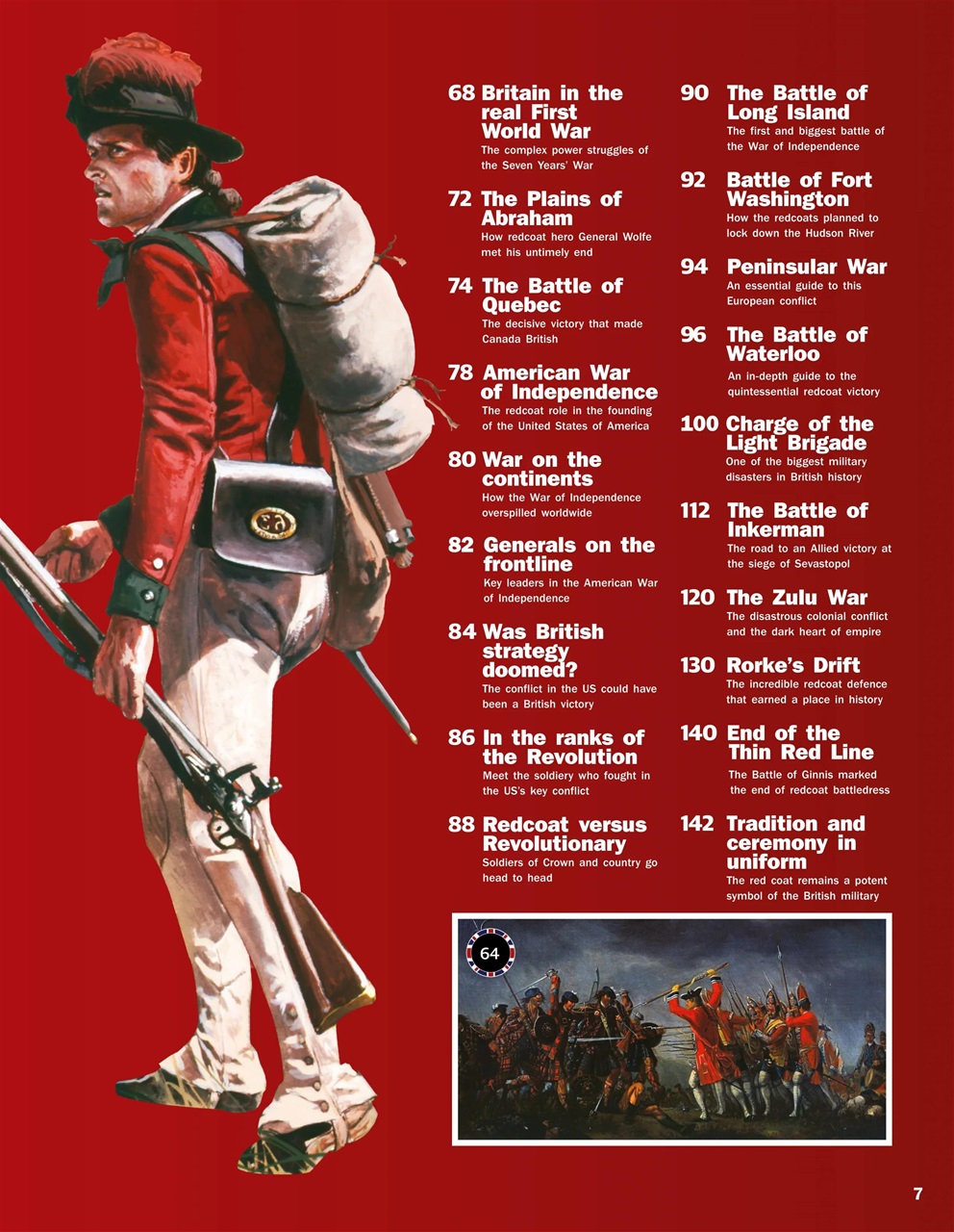 The History Anthology Magazine - History Book of Red Coats Seventh E ...