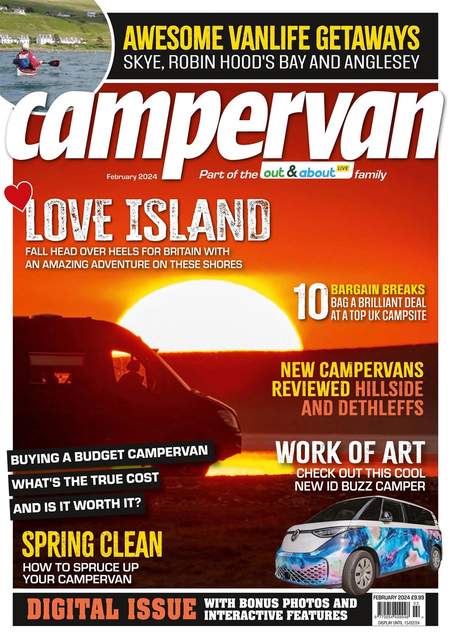 Campervan Magazine - February 2024 Subscriptions | Pocketmags