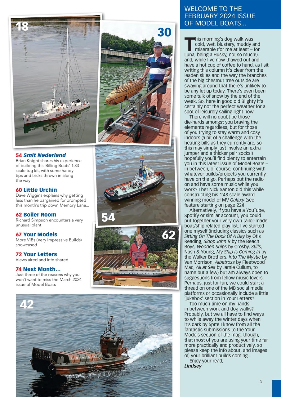 Model Boats Magazine - February 2024 Back Issue