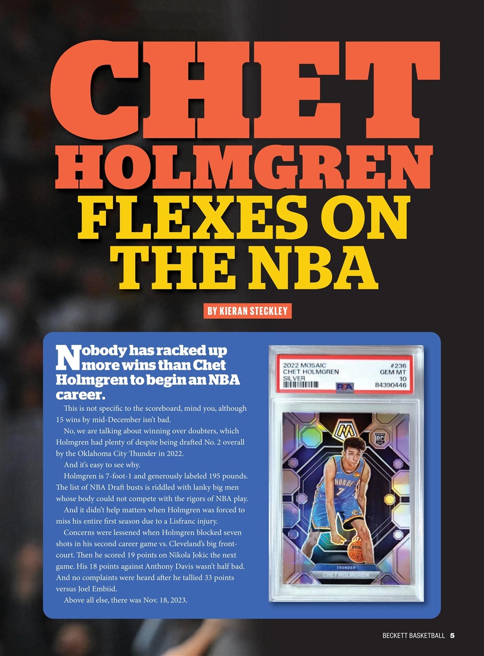Beckett Basketball Magazine - 2024-02 (Basketball-Feb) Back Issue