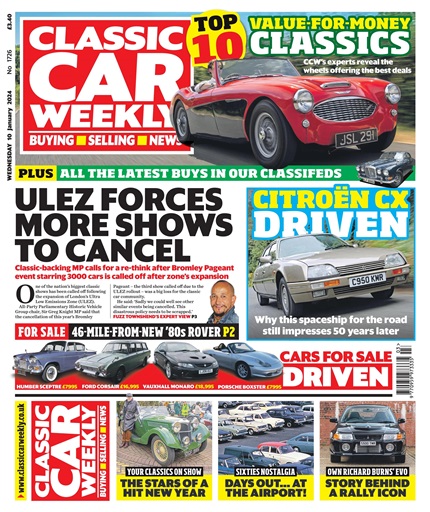 Classic Car Weekly Magazine - 10-Jan-2024 Edição anterior