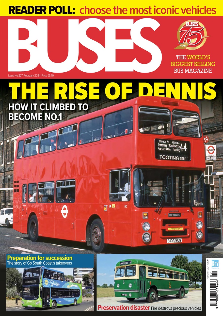 Buses Magazine - February 2024 Subscriptions | Pocketmags