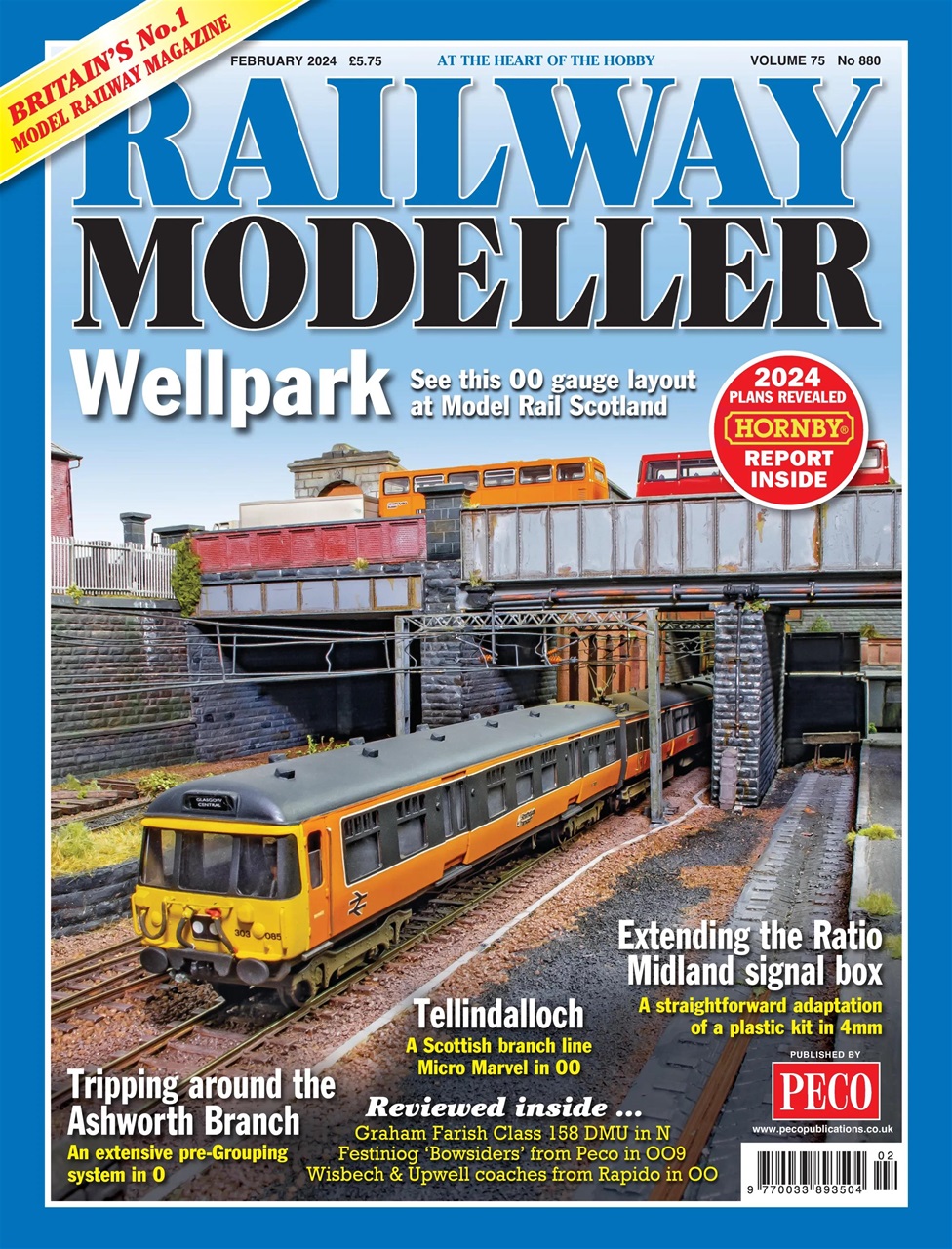 Railway Modeller Magazine - February 2024 Subscriptions | Pocketmags