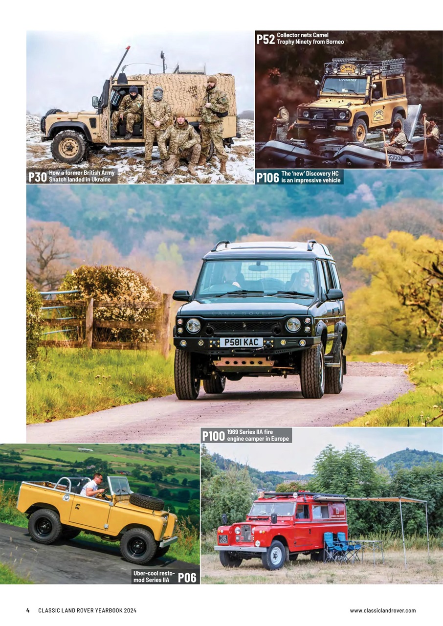 Classic Land Rover Magazine - Classic Land Rover Yearbook 2024 Special ...