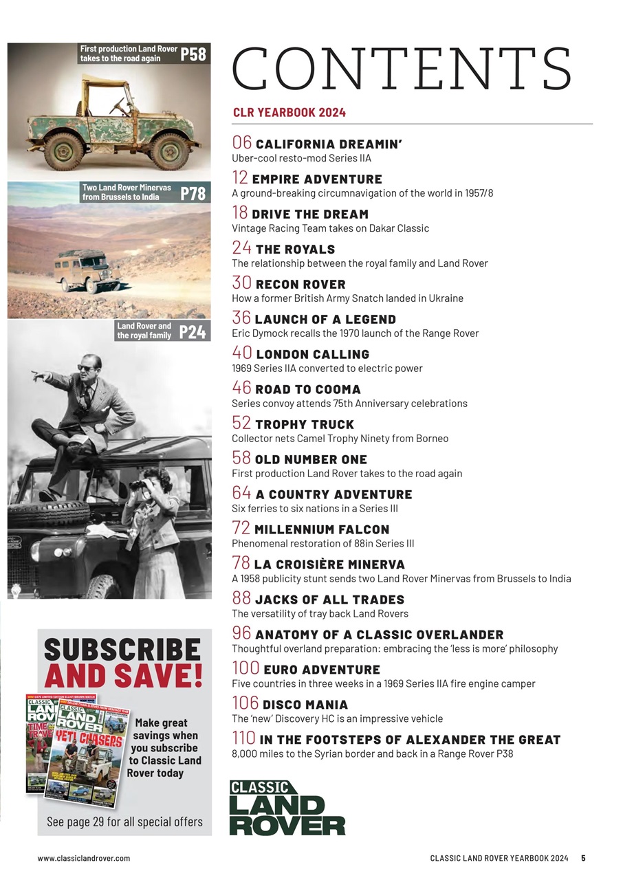 Classic Land Rover Magazine - Classic Land Rover Yearbook 2024 Special ...