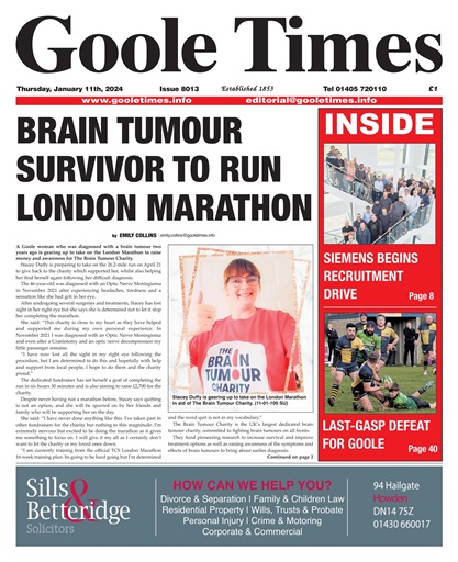 Goole Times Magazine - January 11th 2024 Back Issue
