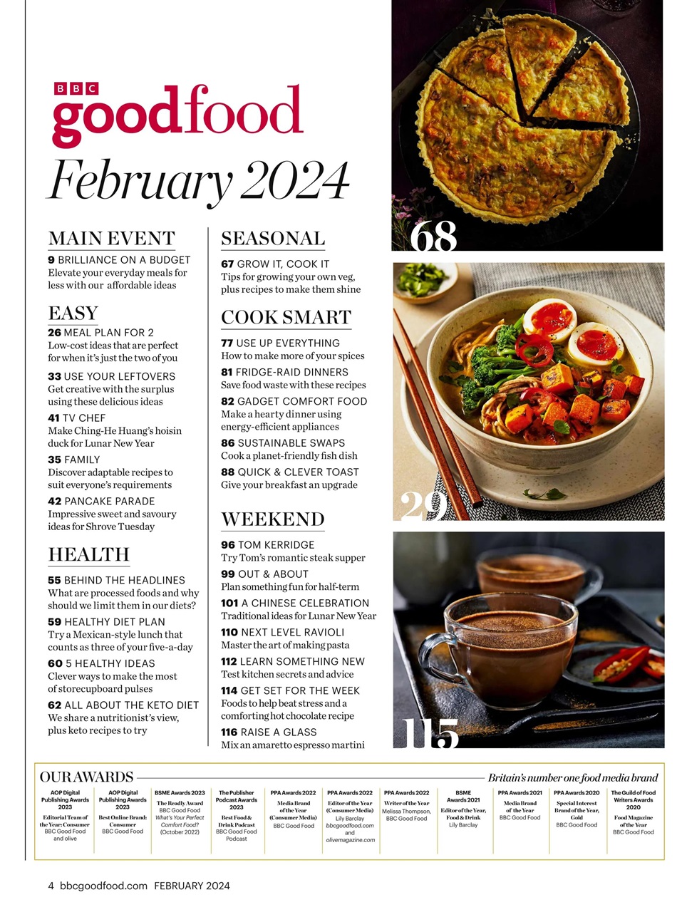 Good Food Magazine - February 2024 Back Issue