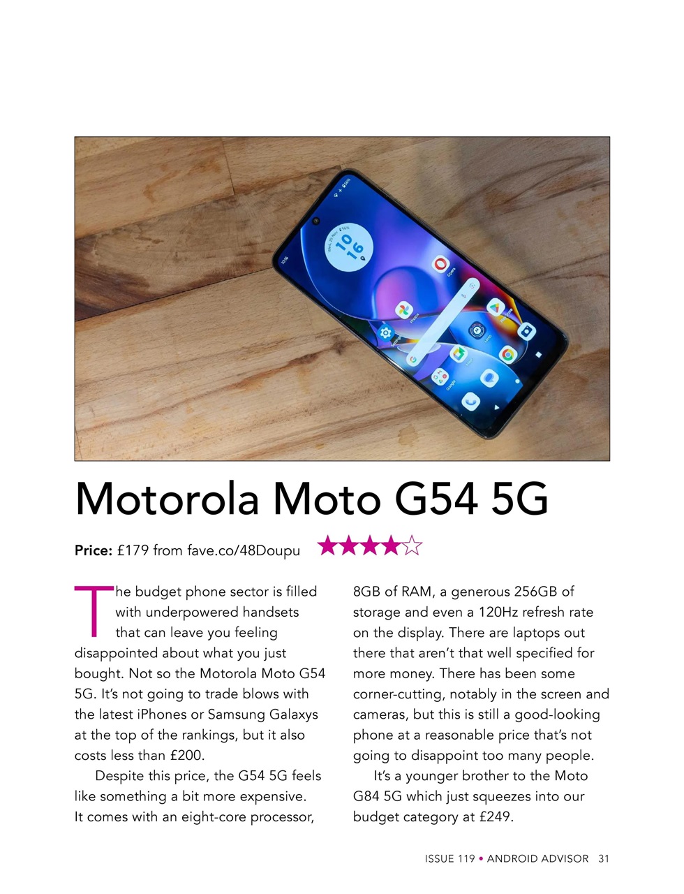 Android Advisor Magazine - 119 Back Issue